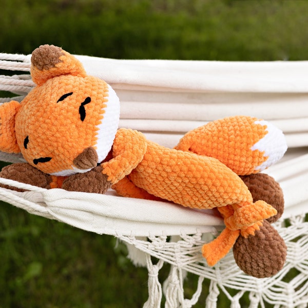 Snuggle Fox Pattern/ Amigurumi/ Crochet Tutorial/ Crochet Pattern ...