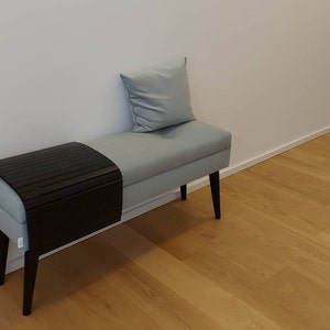 LOVARE Upholstered Bench With Storage From Rossi Furniture - Etsy UK