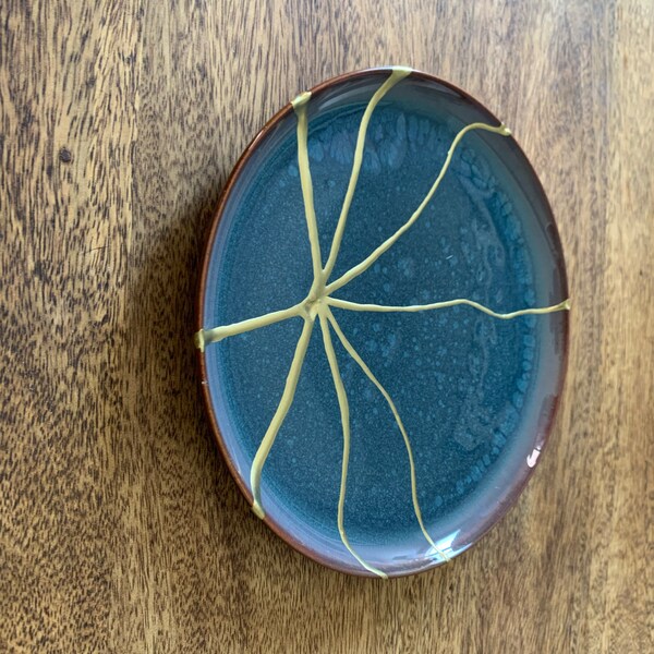 Include Wood Stand ,kintsugi Gifts, Kintsugi Bowl, Japanese Art in ...