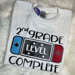 Second Grade Level Complete SVG PNG Jpeg Pdf, 2nd Grade Graduation ...