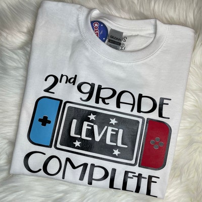 Second Grade Level Complete SVG PNG Jpeg Pdf, 2nd Grade Graduation ...