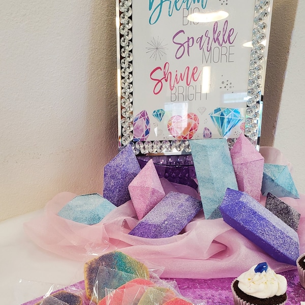 Papercraft Gems, Paper Craft Jewel, Crystal PDF Template, Stones 3D ...