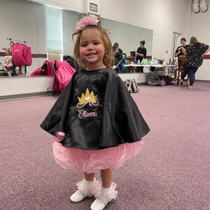 Personalized Embroidered Pageant Cape Makeup Cape Hair Cape Girls ...