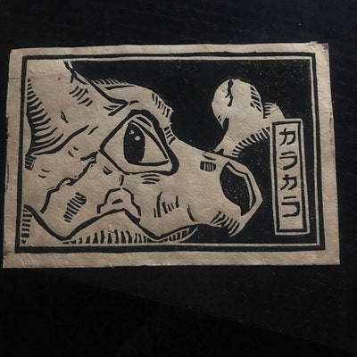 Pokémon Inspired Psyduck Linocut - Etsy