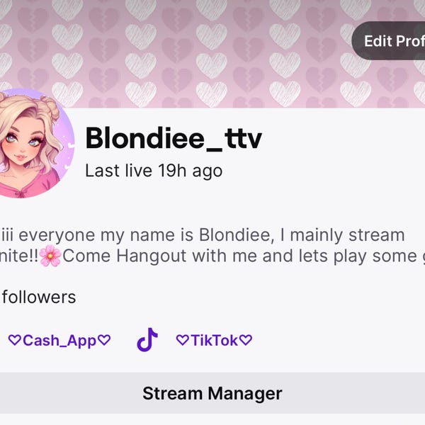 Twitch Icon Anime Streamer Art Twitch Profile Pic Streaming No ...