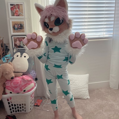 Fennec Fox Fursuit Partial, Fox Fursuit Head, Premade Fursuit - Etsy
