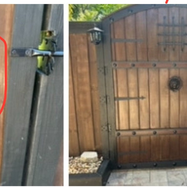 Wrought Iron Rustic Door Handle. Hand Forged Drawer Handle. Door Pull ...