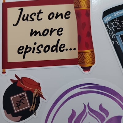 Sticker, the Untamed Qinghe Nie Clan Decal, Nie Brothers on Mo Dao Zu ...