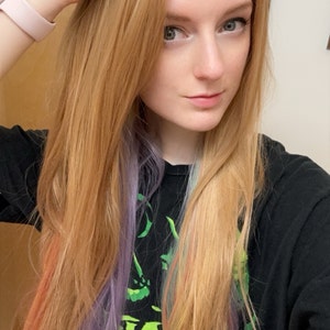 Daily WIG 27 Long Straight Updo GINGER 360 Lace 13x6 Free Parting Human ...