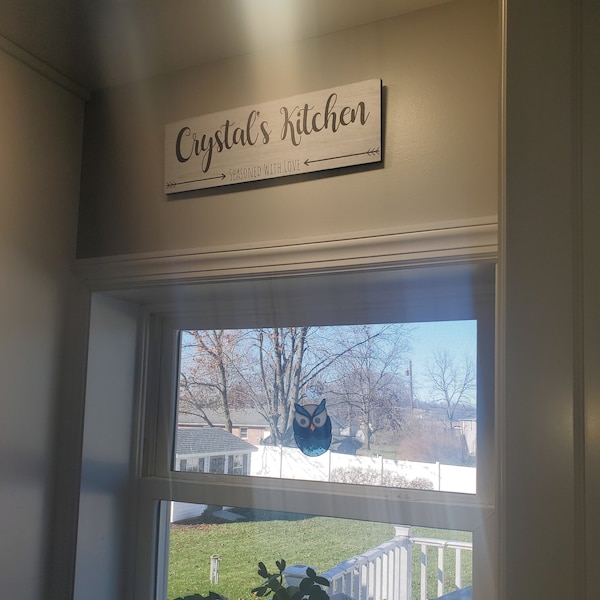 Personalized Kitchen Sign, Custom Kitchen Sign, Wood Sign for Kitchen ...