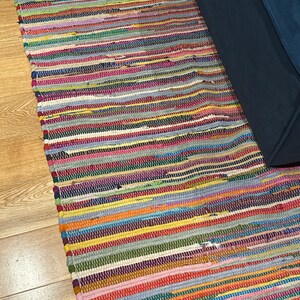 FIESTA Braided Square Rug Flat Weave With Natural Jute and - Etsy UK