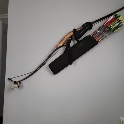 Duggh Archery Bow Wall Holder rack length 3, Diameter 1 - Etsy