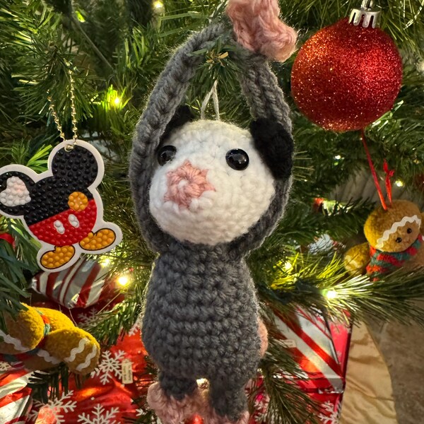 Crochet Weighted Floppy Ferret Plush: Handmade Soft Toy - Etsy