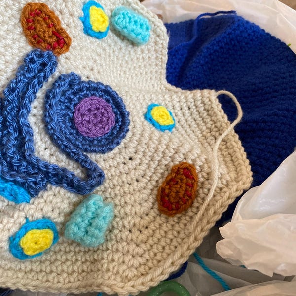Crochet Animal Cell *pattern* - Etsy