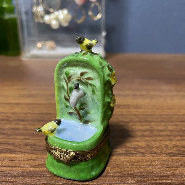 Tiny Adorable Frog LIMOGES Peint Main Trinket Box - Etsy