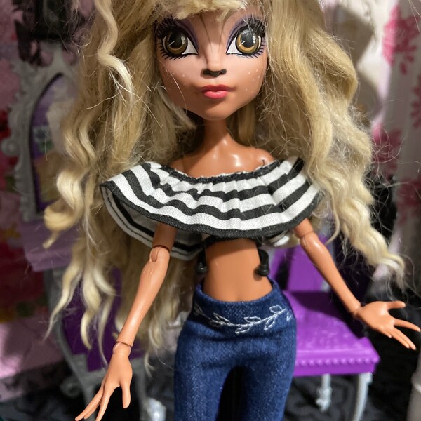 Monster Doll Haunt Couture 2017 "parallel Lines Top" High Fashion Doll ...