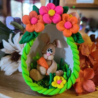 Valentines Chocolate Labrador Conversation Hearts Polymer Clay Hand ...