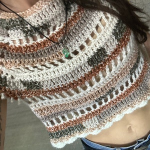 Colosseum Crop PDF Crochet Pattern - Etsy