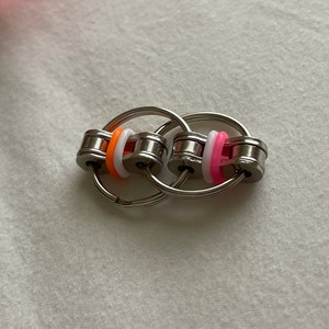 The Wave Bike Chain Link Fidget Toy | Etsy