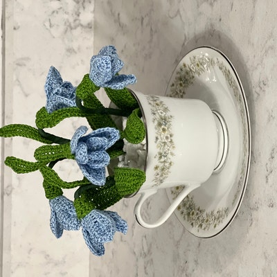 Crochet Snowdrop Pattern Crochet Flower Pattern Photo Tutorial Crochet ...