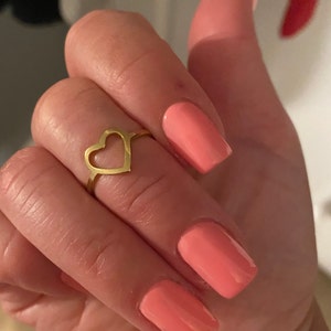 Simple Rose Gold Ring Minimalist Ring 2mm Rose Gold Ring for - Etsy