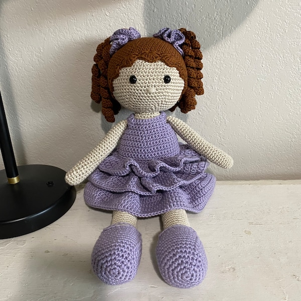 Amigurumi Crochet Doll Adele, Crochet Pattern, Crochet Doll, Amigurumi ...