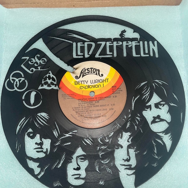 The Beatles - Abbey Road Walk - Carved Vinyl Record Art | Wall Art ...