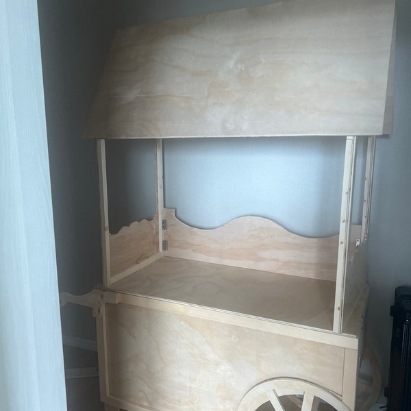 Candy Cart Traditional Style (foldable) PLANS With Measurements ...