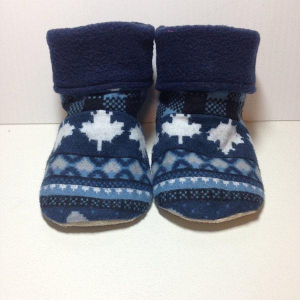 Baby Boots Sewing Pattern | Lined Soft Slippers, PDF Tutorial (digital ...