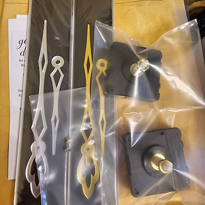 Mirrored Acrylic Numbers numerals for a Wall Clock - Etsy UK