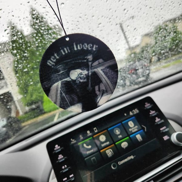 Goth Baddie on Board Car Vinyl Decal Goth Car Accessories Gift ...