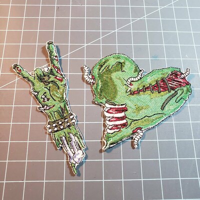 Horror Zombie Hands Embroidery Designs Bundle, 4x4 and 5x7 Hoop, Horror ...