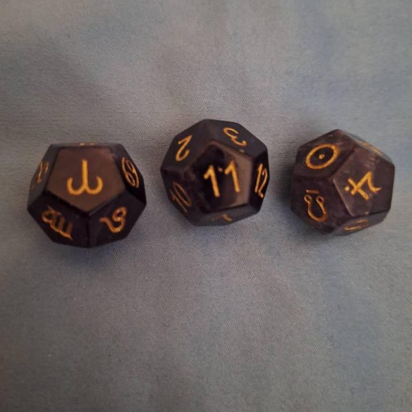 Viking Medieval Bone Dice-dnd D and D Dice Set-dungeons & Dragons Dice ...
