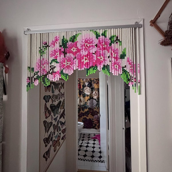 Lamp Album Beaded Curtain | 'lamp Genso' ランプ幻想 Inspired Cover Art Wall ...