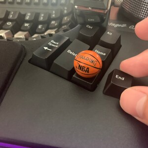 Basketball Keycaps Handmade Resin Custom Artisan | Etsy