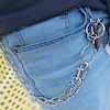 Wallet Chain With O-ring, Belt Chain, 90's Trouser Chain, Pants ...