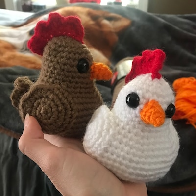 Crochet Pattern: Baby Chicken Amigurumi Plush Toy Digital - Etsy