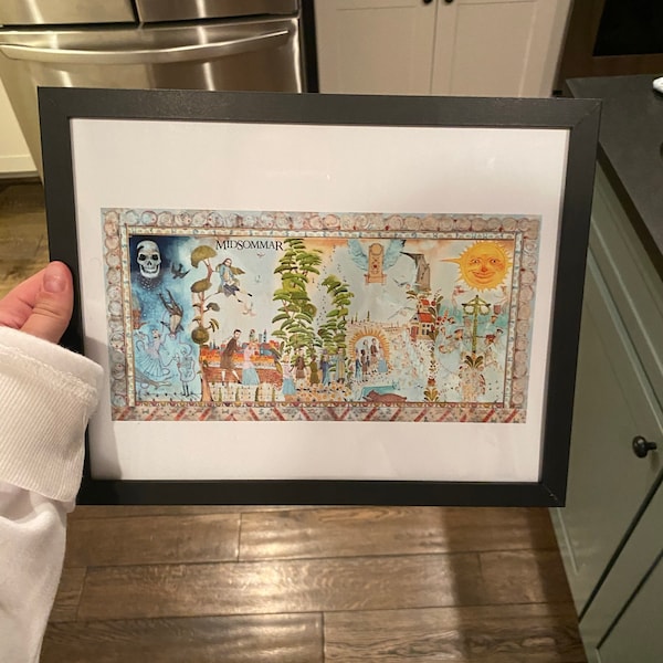 Midsommar Movie Opening Scene Mural Poster Print Reproduction 13 X 19 ...