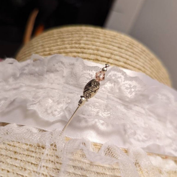 Vintage Classic Style Hat Pin, Antique Style Stick Pin, Hat Pin, Scarf ...