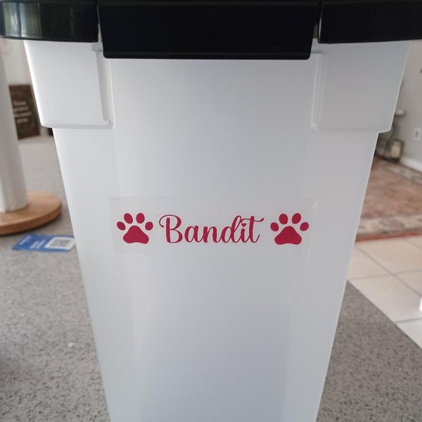 Personalized Cat Silhouette Decal, Customized With Pet Name, Kitten ...