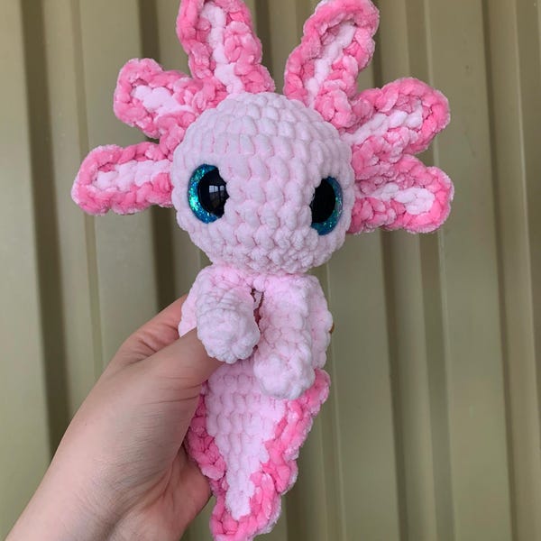 Poppy the Axolotl Lovey Crochet Pattern PDF ONLY - Etsy