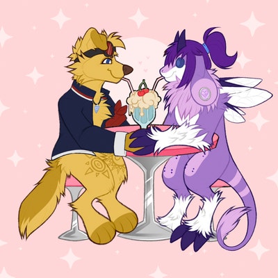 Complex Furry / Fursona Reference Sheet - Etsy