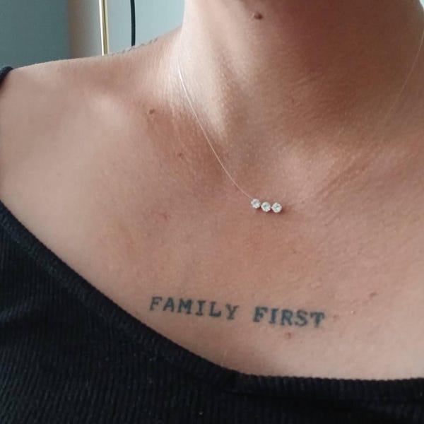 Invisible MINI Solitaire 4mm Set - 925 Silver Finish - Transparent ...