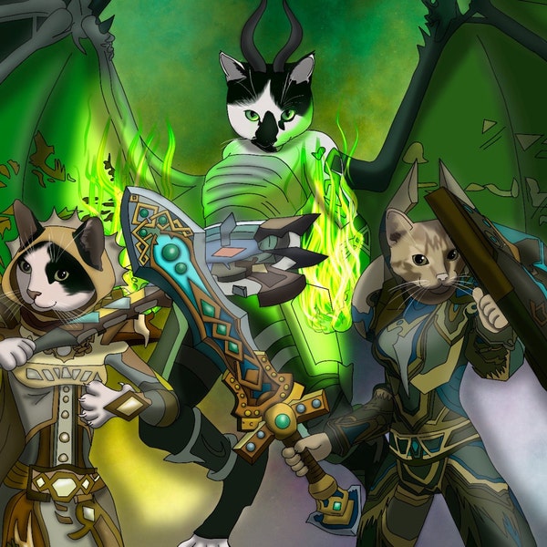 Custom Color Block Portraits - Etsy