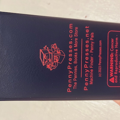 Pressed Penny Collector Book: Penny Adventure Book - Etsy