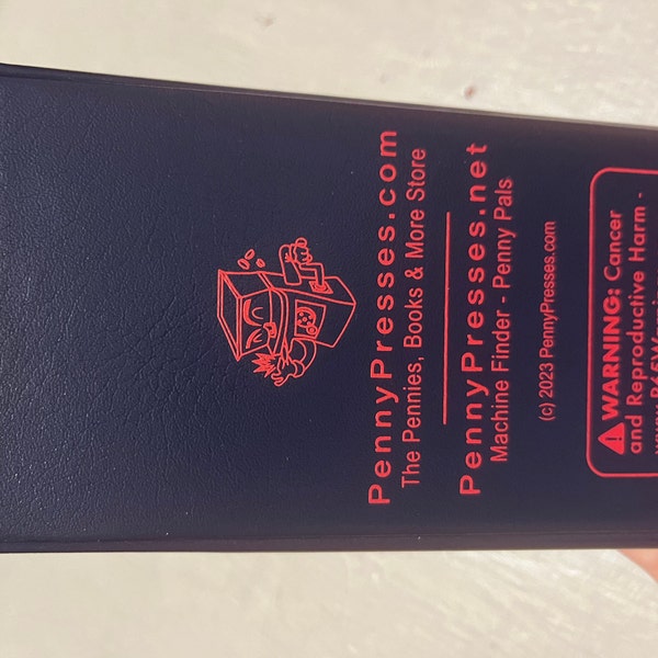 Pressed Penny Collector Book: Penny Adventure Book - Etsy