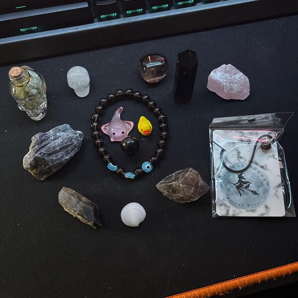 Genuine Shark Tooth, Rearview Mirror Accessory, Crystal Car Charm, Car ...