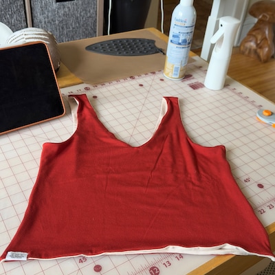 ELLA Linen Pants Sewing Pattern A4 Letter Straight Leg Pockets PDF ...