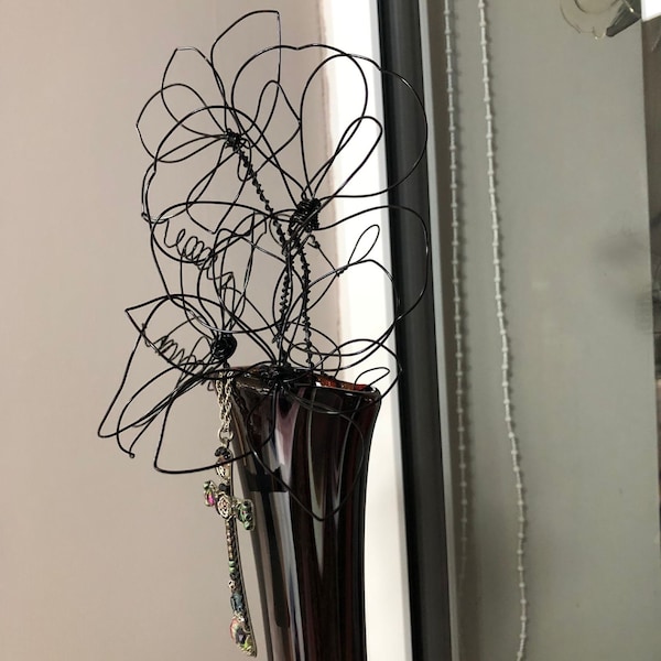 Wire Handmade Flowers ,perfect Gift for Someone - Etsy UK