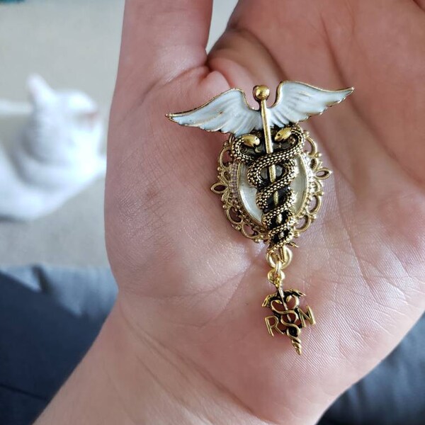 Gold Nursing Pin Pinning Ceremony Pins. BSN Graduation Gifts! RN Pins ...